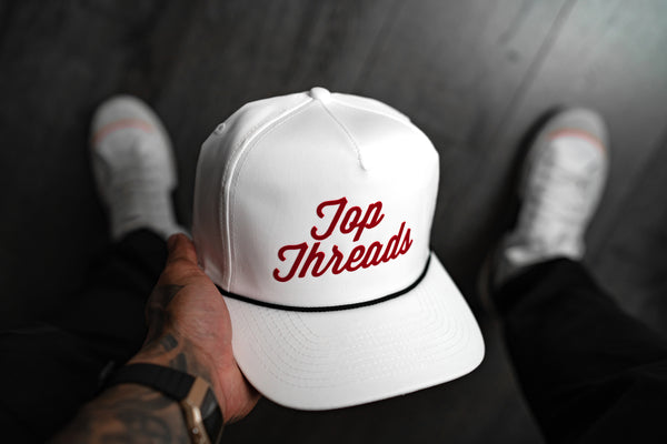 Wedge Premium 5 Panel Caps - topthreads