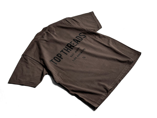 Rep Tee - Mocha - topthreads