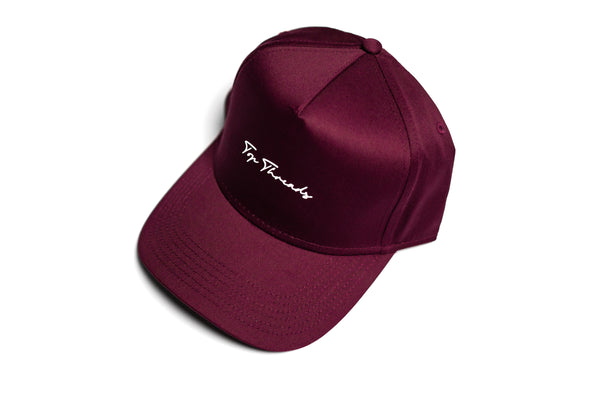 Signature 5 Panel Cap - Maroon - topthreads