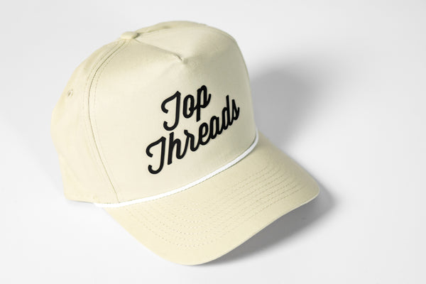 Wedge 5 Panel Cap - Putty - topthreads