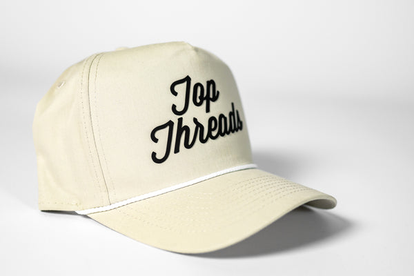 Wedge 5 Panel Cap - Putty - topthreads