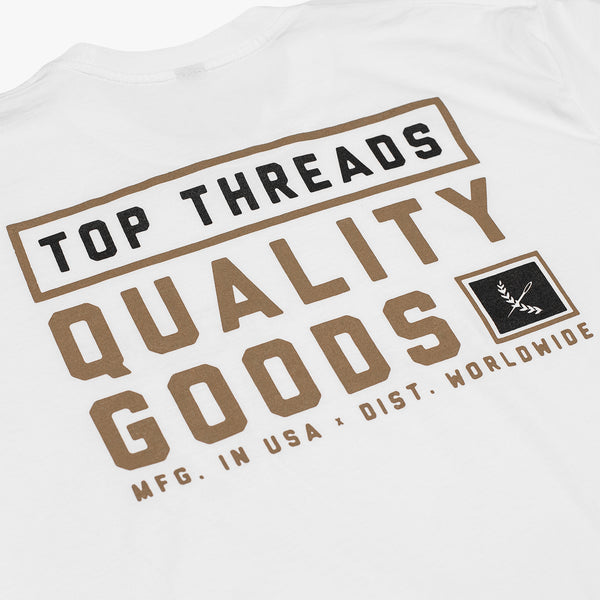 MFG Tee - White - topthreads