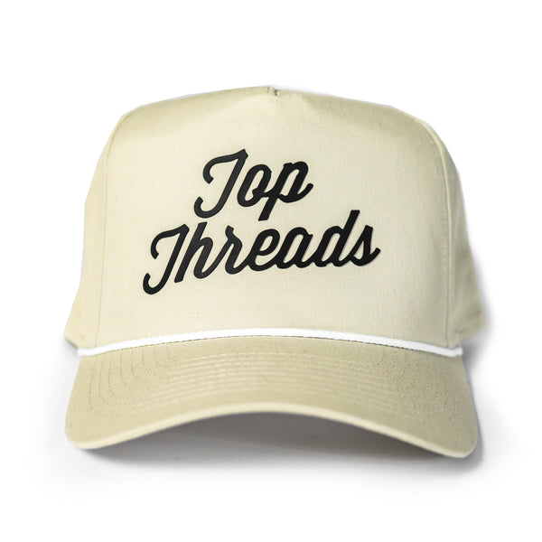 Wedge 5 Panel Cap - Putty - topthreads