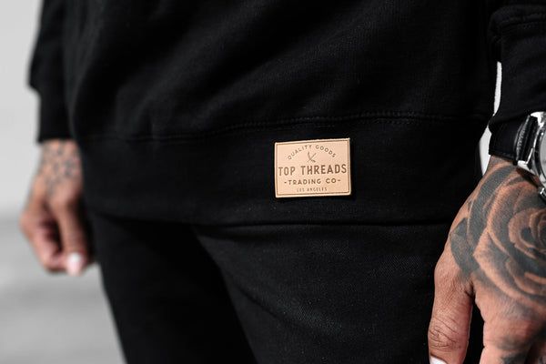 Prolific Crew Neck - Black / Red - topthreads