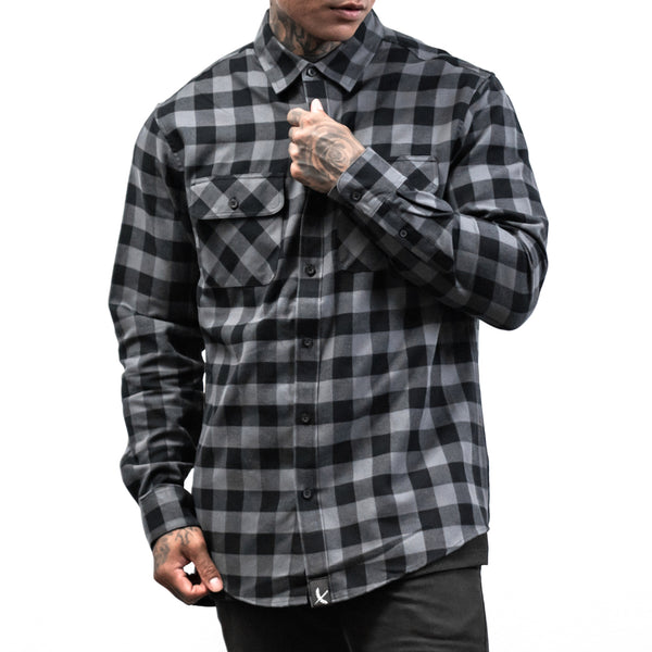 Imperial Buffalo Flannel - Grey - topthreads