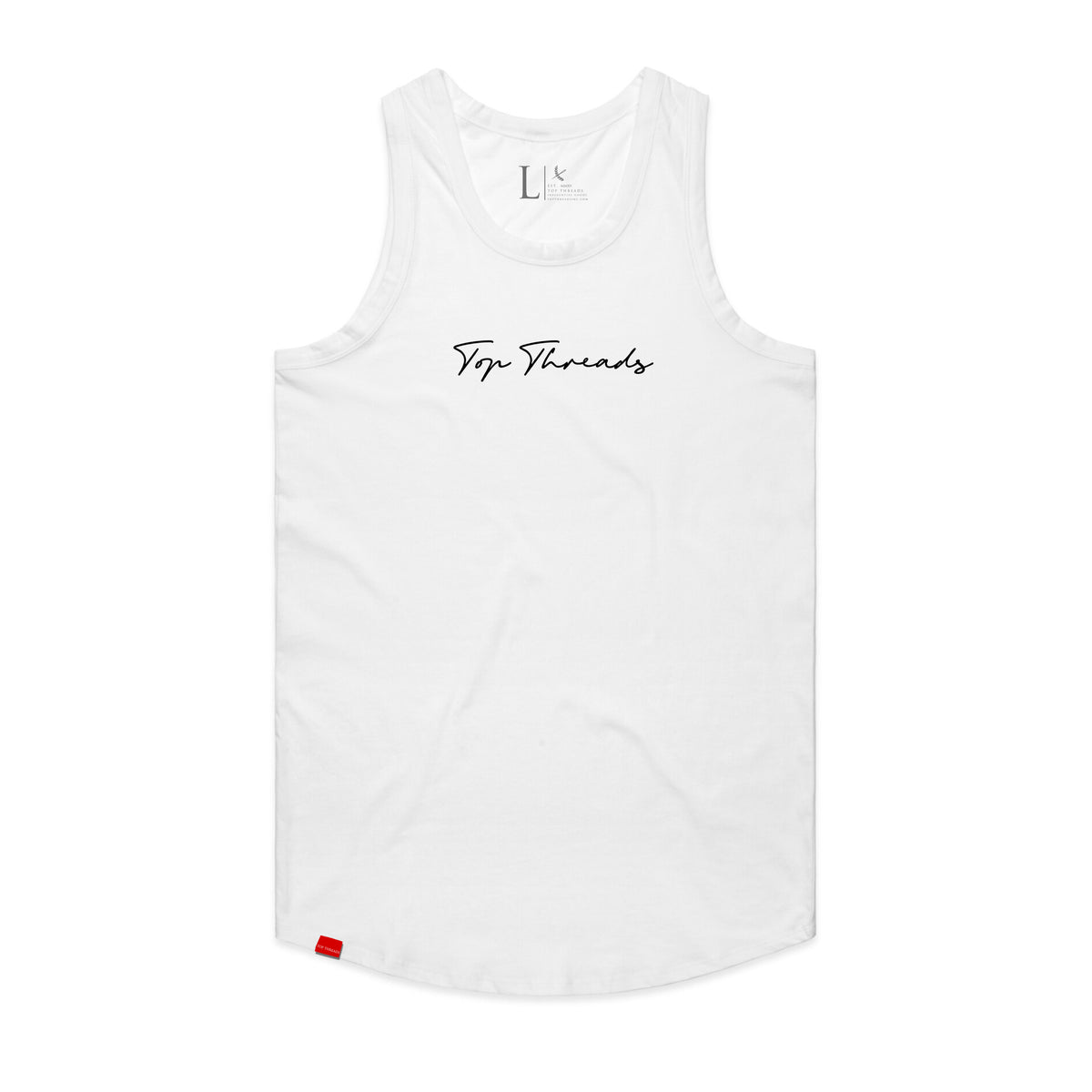 Signature Tank - White - topthreads