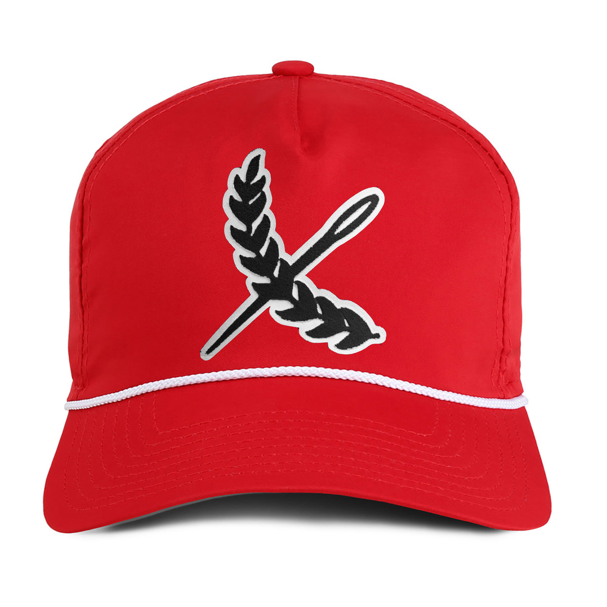 Throwback cap - Red / Black - topthreads