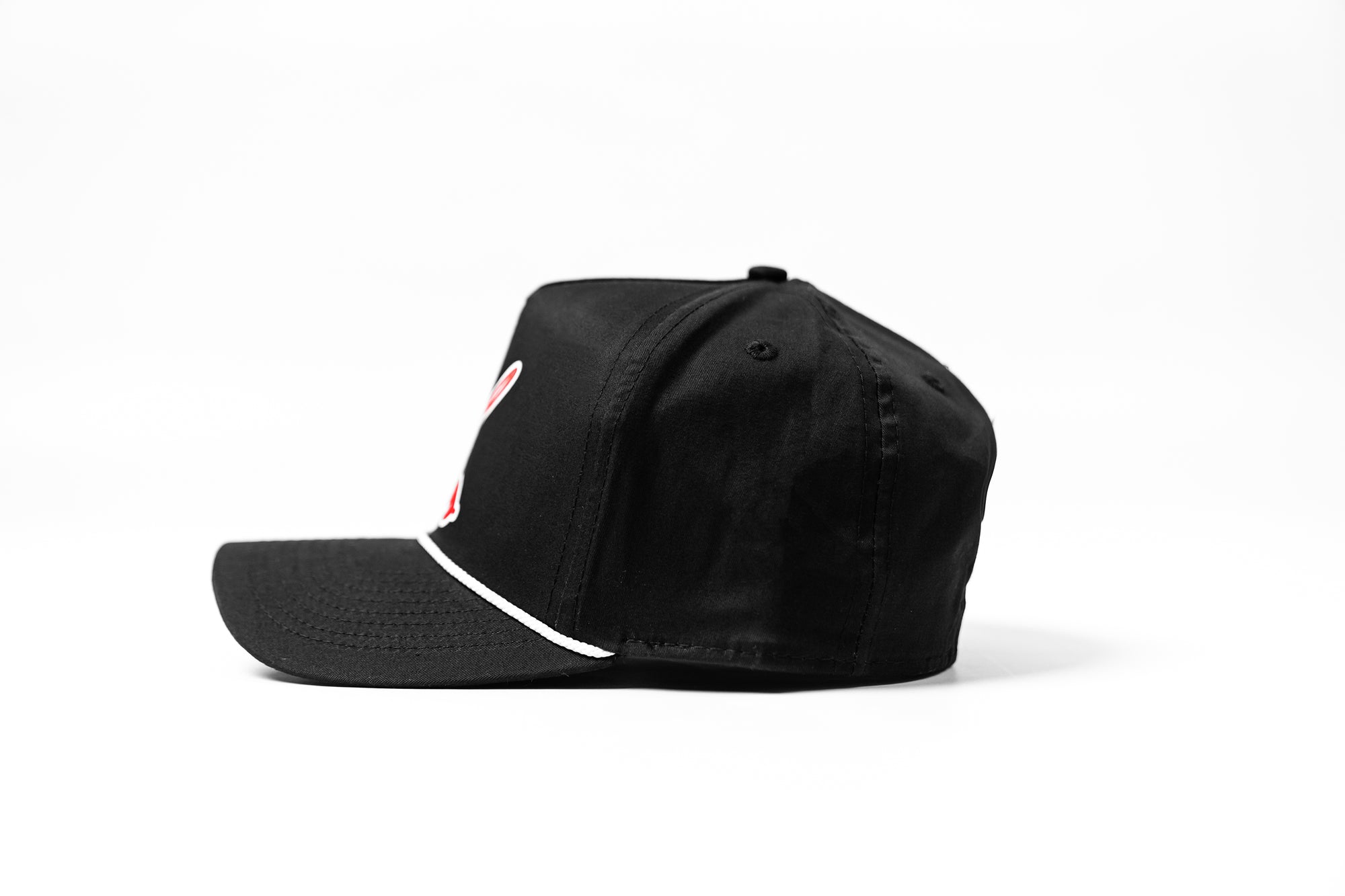 Throwback cap - Black/Red - topthreads