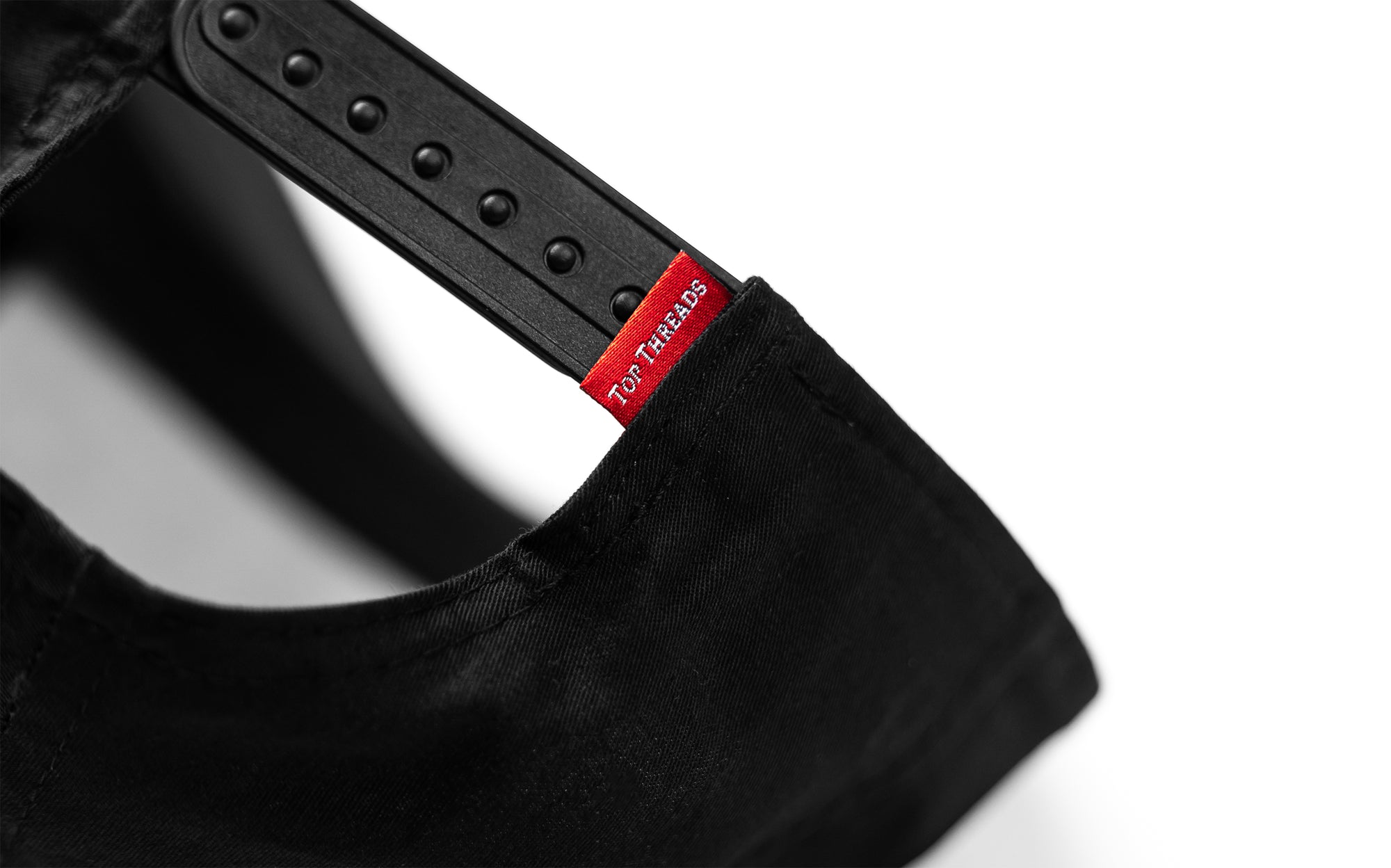 Throwback cap - Black/Red - topthreads