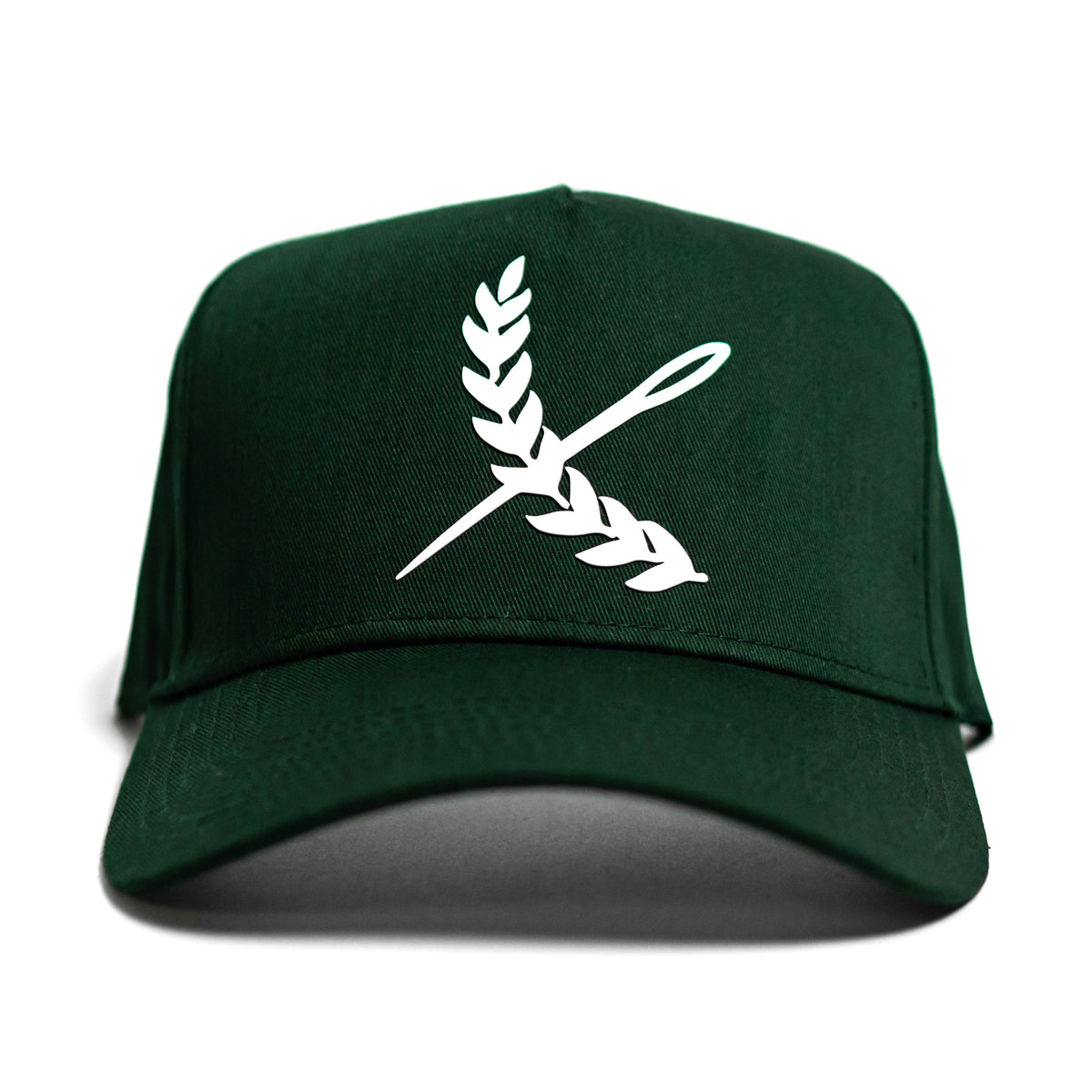 Classic Imperial 5 Panel Cap - Forest Green - topthreads