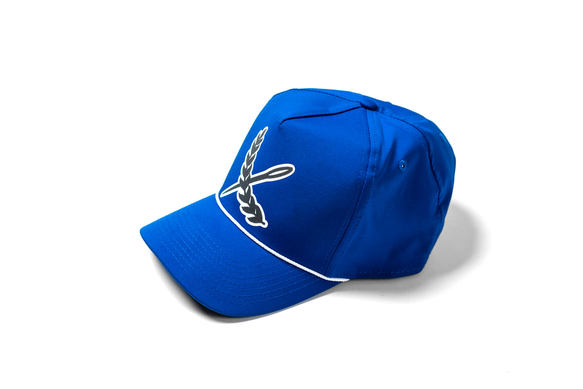 Throwback cap - Royal / Grey - topthreads