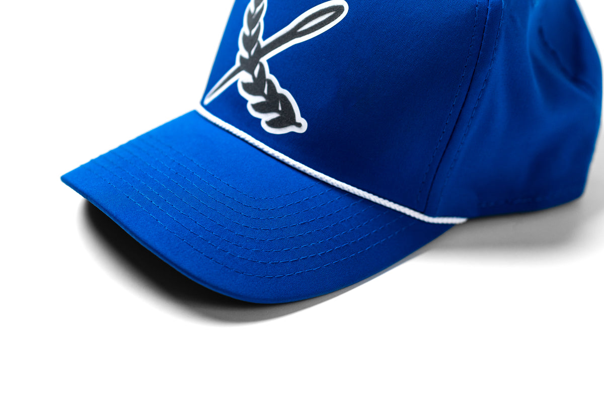 Throwback cap - Royal / Grey - topthreads