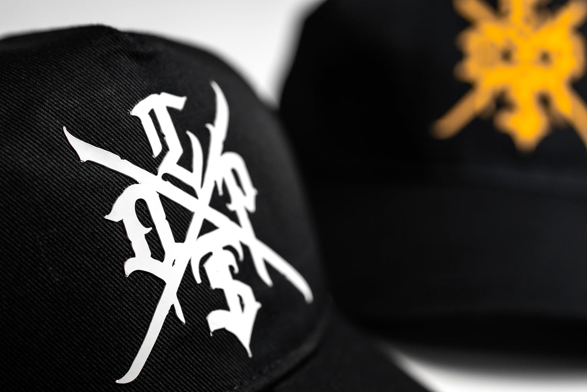Hieroglyphic Cap - Black/White - topthreads
