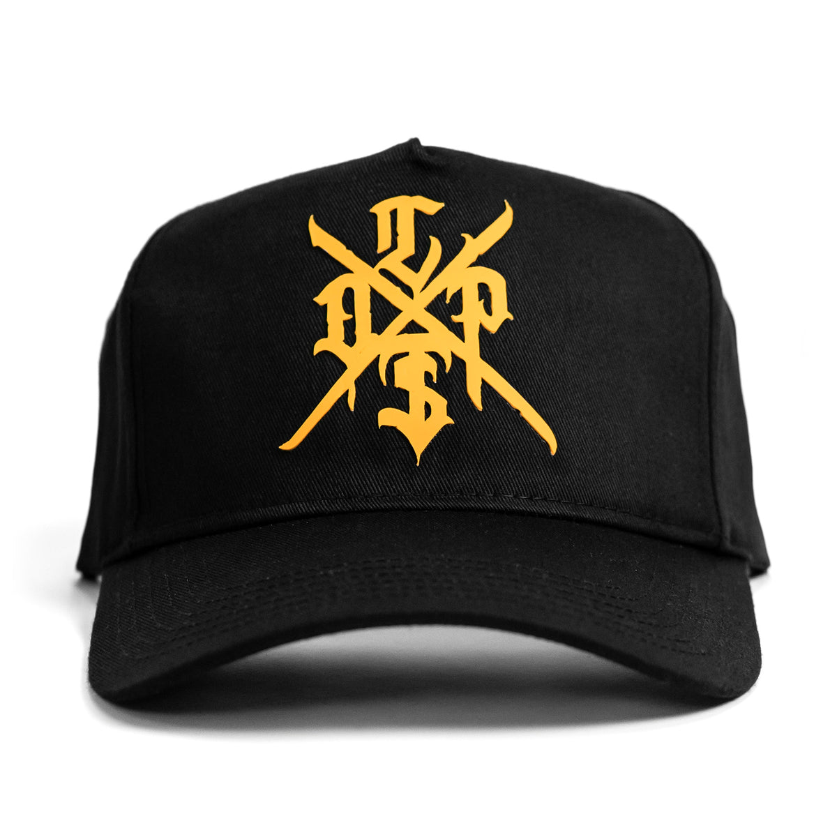 Hieroglyphic Cap - Black/Gold - topthreads