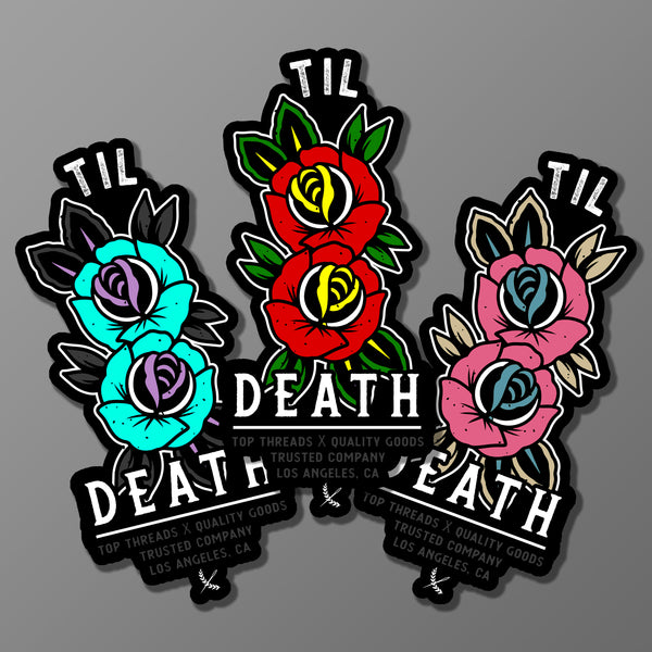 Til Death Sticker pack - topthreads
