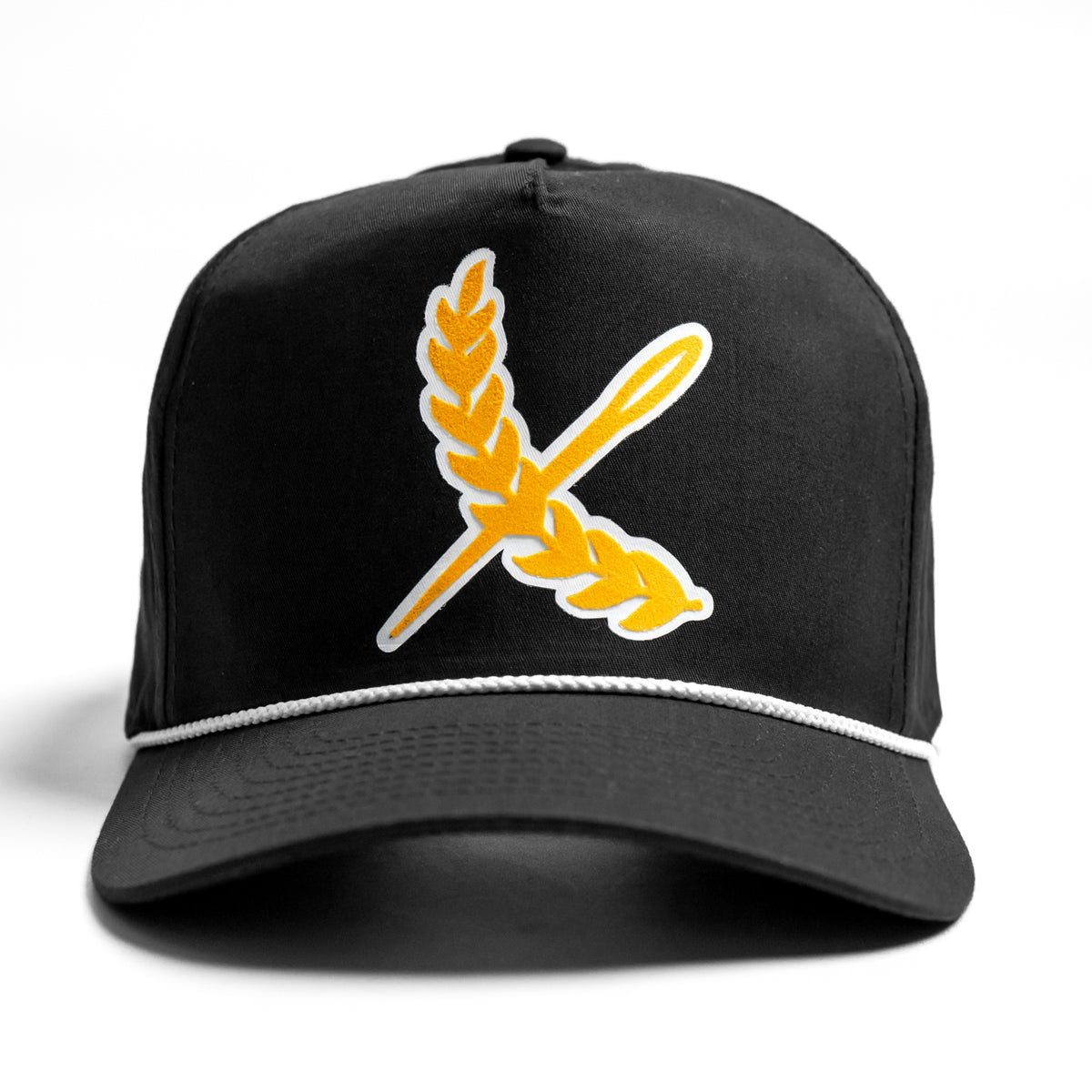 Throwback cap - Black / Gold - topthreads