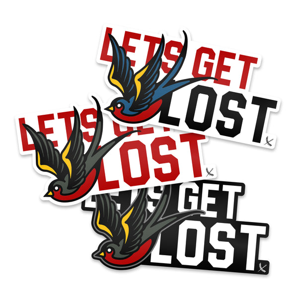 Lets Get Lost Sticker Bundle- - topthreads