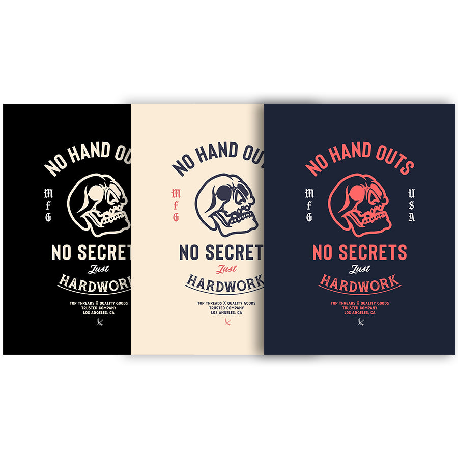 Poster Bundle - No Handouts - topthreads